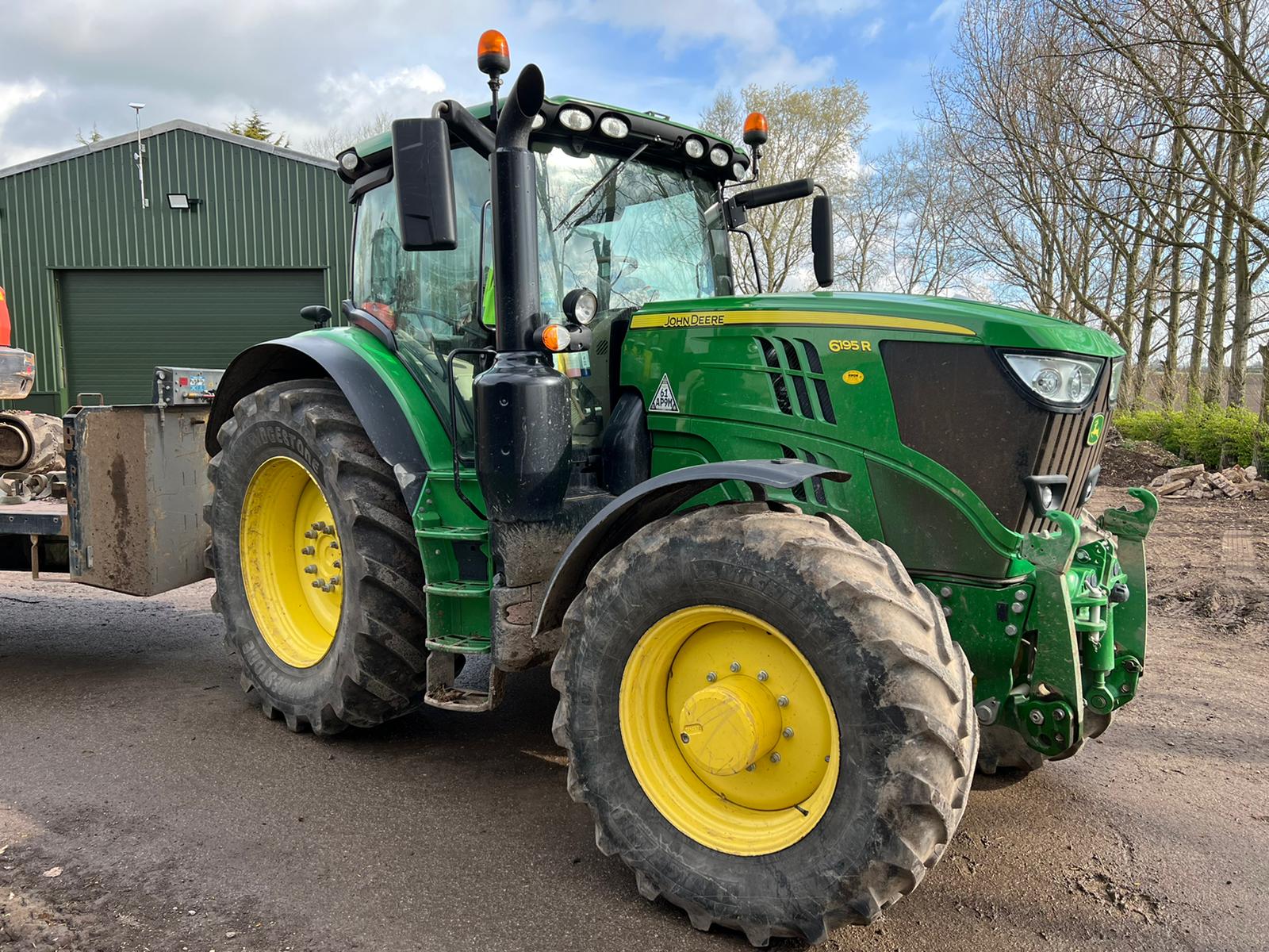 JOHN DEERE 6195R TRACTOR AUTOPOWER 50K | RG Tractors